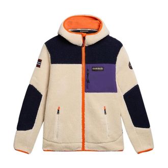 Napapijri Yupik Full-Zip Fleece - - Sport - Herren - Mehrfarbig - 3XL