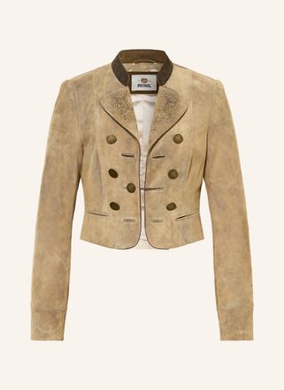 Meindl Lederjacke Anna-Lena beige