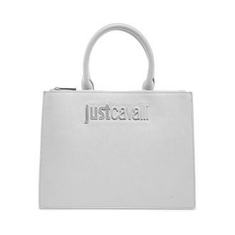 Just Cavalli Femme, Sacs, Blanc, Taille: ONE Size Handbag