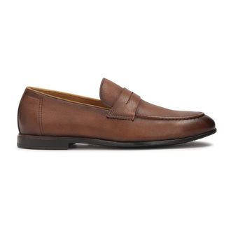 Kazar Herren Slip-On Leder Halbschuhe - - Shoes - Herren - Braun - 44 EU
