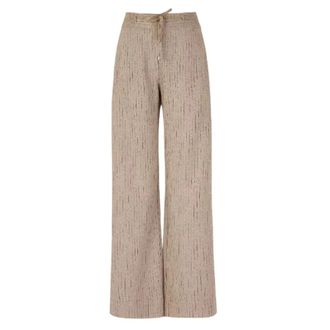D.exterior Wide Hosen - - Trousers - Damen - Grau - L