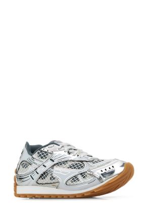 Bottega Veneta Mens Multicolor Orbit Sneakers Silverwhiteopwrub