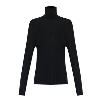Moncler Wollrollkragenpullover - - Knitwear - Damen - Schwarzk - S