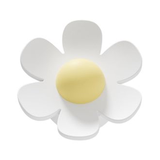 Generico &Uuml;berlaufabdeckung f&uuml;r Badezimmersp&uuml;le, Ersatz der Dichtung in Blumenform, langlebige Locheinf&uuml;hrungsabdeckung, verchromtes Finish | Badezimmerwaschbec