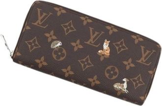 Louis Vuitton unisex, Pre-owned, Brun, Taille: ONE Size Pre-owned Long wallet (bi-fold)