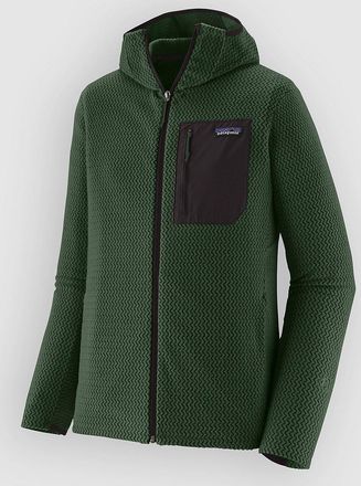 Patagonia R1 Air Full-Zip Hoody Fleecejacke treeline green