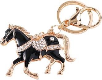 Generic Eojpdji Porte-cl&eacute;s - 2026 Mascotte chinoise mignonne Pendentif de sac - Porte-cl&eacute;s Porte-monnaie D&eacute;coration pour cl&eacute;s de voiture - Pour adulte Portefe