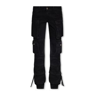 The Attico Essie Cargo Jeans - - Jeans - Damen - Schwarzk - W26
