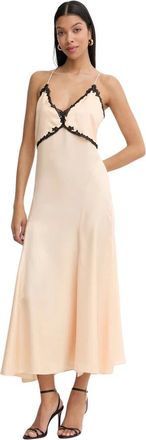 Pinko Pinko, Damen, Kleider, Beige, MGr&ouml;&szlig;e