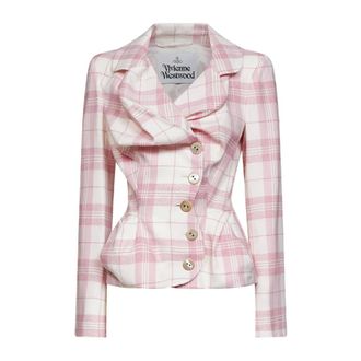 Vivienne Westwood Femme, Vestes, Multicolore, Taille: 42 FR Leather Vestes