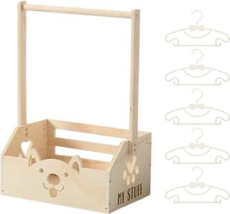 Generico Aufbewahrungsbox f&uuml;r Babypartys, Aufbewahrungsschrank f&uuml;r Windeln, aus Holz, einfache Installation, f&uuml;r Zuhause, B&uuml;ro, Kindergarten oder Schlafzimmer