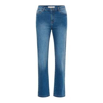 Kaffe Gerades Jeans - - Jeans - Damen - Blau - W35 L32