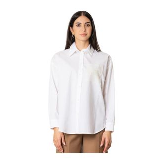 Simona Corsellini Camicia Fitted - Femme - Blouses et Chemises - Blanc - Taille: 40 FR