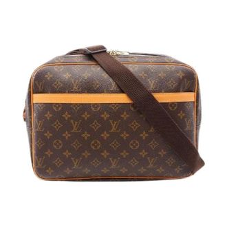 Louis Vuitton Sac bandouli&egrave;re Reporter GM Monogram Pre-owned - Femme - Pre-owned - Brun - Taille: ONE Size