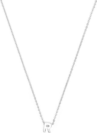 Luxenter Halskette mit Alphabet-Finish - Buchstabe R, Mediano, Metall, ohne Edelstein, Mediano, Metall, Kein Edelstein