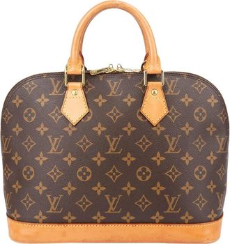 Louis Vuitton Crossbody Bags - Louis Vuitton Canvas Monogram Alma PM Handbag - Gr. unisize - in Braun - f&uuml;r Damen