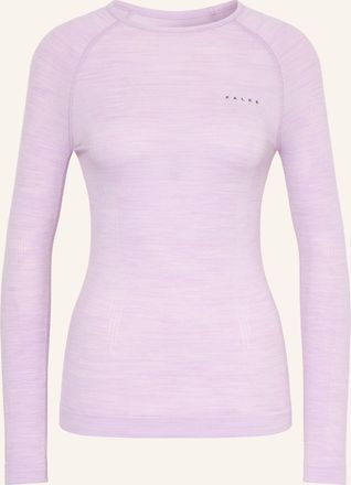 Falke Funktionsw&auml;sche-Shirt Wool-Tech Mit Merinowolle lila