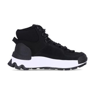 Nike Klassischer Hoher Kn&ouml;chelstiefel Schwarz/Wei&szlig; - - Sport - Damen - Schwarzk - 36 1/2 EU