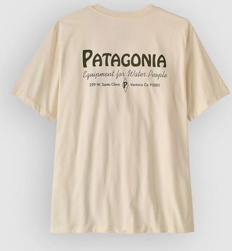Patagonia Water People Banner T-Shirt undyed natural