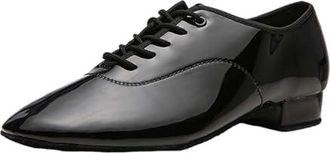 Generic Chaussures d&eacute;contract&eacute;es classiques &agrave; lacets Oxford en cuir &agrave; bout pointu pour homme - Talon bloc - Antid&eacute;rapantes - Tendance - Pour lint&eacute;rieur et lex
