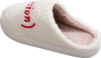 Generic Europe et états- Commerce extérieur Nouvelles Pantoufles en Coton Pantoufles de Maison en Peluche épaisse Grosses Bottes pour Femmes Plateforme Haute 