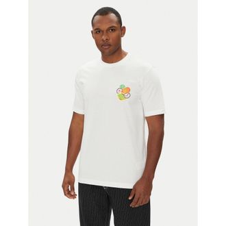 adidas T-Shirt Trefoil Series JW2975 Wei&szlig; Loose Fit