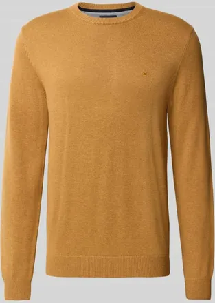 Christian Berg Regular Fit Strickpullover aus Baumwoll-Woll-Mix