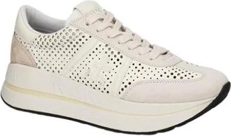 Premiata Femme, Chaussures, Beige, Taille: 36 EU Baskets