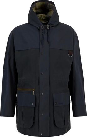 Barbour Homme, Vestes, Bleu, Taille: S Veste Casual Durham