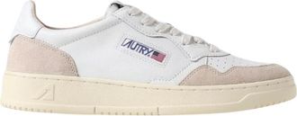 Autry Homme, Chaussures, Blanc, Taille: 44 EU Baskets basses en cuir