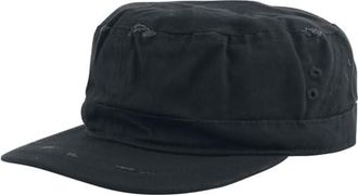 Black Premium by EMP Unisexe Casquette Noire Vintage de larm&eacute;e Standard