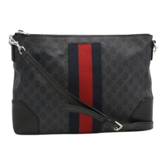 Gucci Sac bandouli&egrave;re vintage Pre-owned - Homme - Pre-owned - Noir - Taille: ONE Size