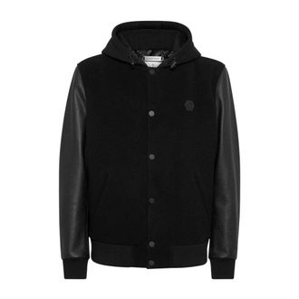 Philipp Plein Schwarze Jacke - - Jackets - Herren - Schwarzk - S