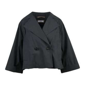 PESERICO Kurze Jacke - - Jackets - Damen - Grau - L