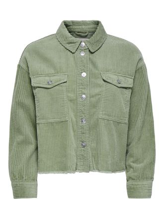 Only Damen Onlmarina-eny Life L/S Cord Jacket PNT Jacke, Menthe, s