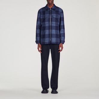 Sandro Blouson &agrave; carreaux