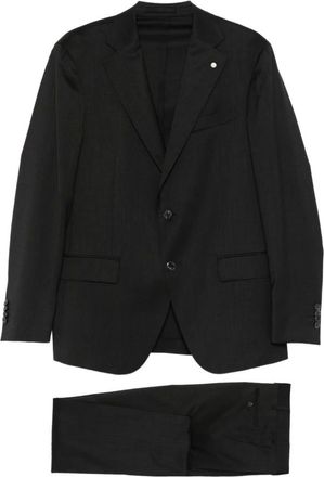 Luigi Bianchi Mantova Homme, Costumes, Gris, Taille: 2XL Costume crois&eacute;