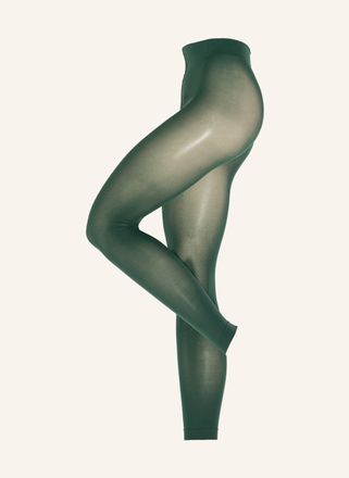 Falke Feinstrumpf-Leggings Pure Matt gruen