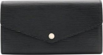 Louis Vuitton Portefeuille long (bi-pli) Pre-owned - Femme - Pre-owned - Noir - Taille: ONE Size