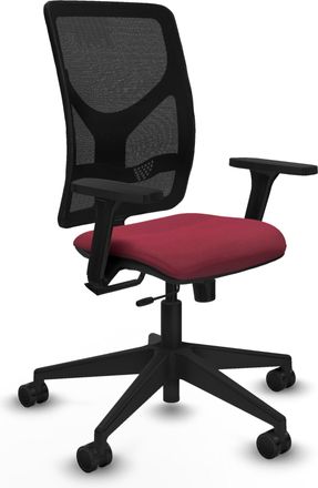 Piqueras y Crespo B&uuml;rostuhl mit verstellbarer R&uuml;ckenlehne, mit 3D-Armlehnen, h&ouml;henverstellbare Lendenwirbelst&uuml;tze, ausgestattet mit Syncro/Traslack und Schneideschaum, 