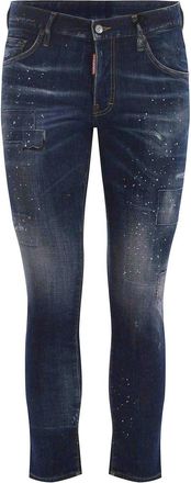 Dsquared2 Straight Leg Jeans - Blau