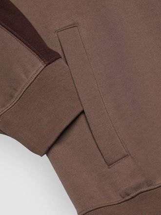 DC Flow Down 1/4 Zip Half-Zip Sweater morel