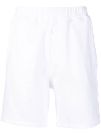 Dsquared2 short en coton à logo imprimé - Blanc