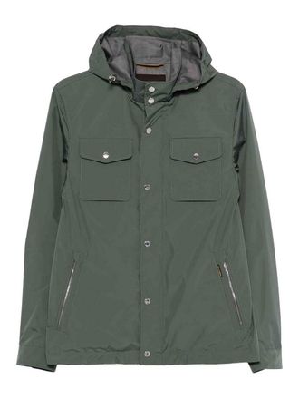 Moorer Manteau Rembourr&eacute; - Bleu Fonc&eacute;