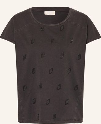 Liu Jo Liu Jo T-Shirt Mit Schmucksteinbesatz schwarz