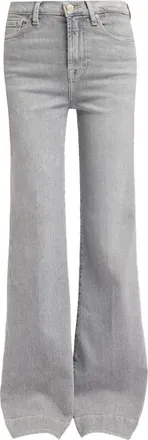 7 For All Mankind Jean &Eacute;vas&eacute; - Gris