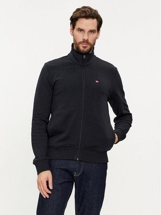 Napapijri Sweatshirt Balis NP0A4HHW Schwarz Regular Fit