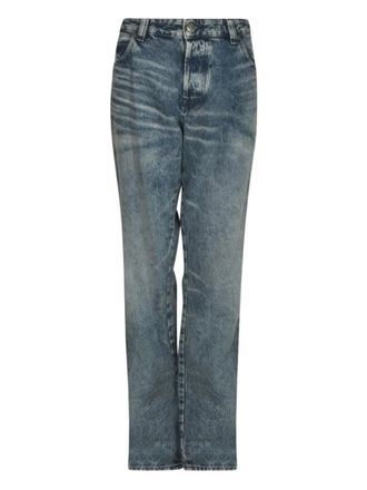 Diesel pantalon textur&eacute; - Bleu