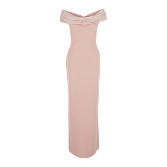 Solace London Adele Maxikleid - - Dresses - Damen - Rosa - S
