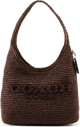 Coach Sac &eacute;paule en paille